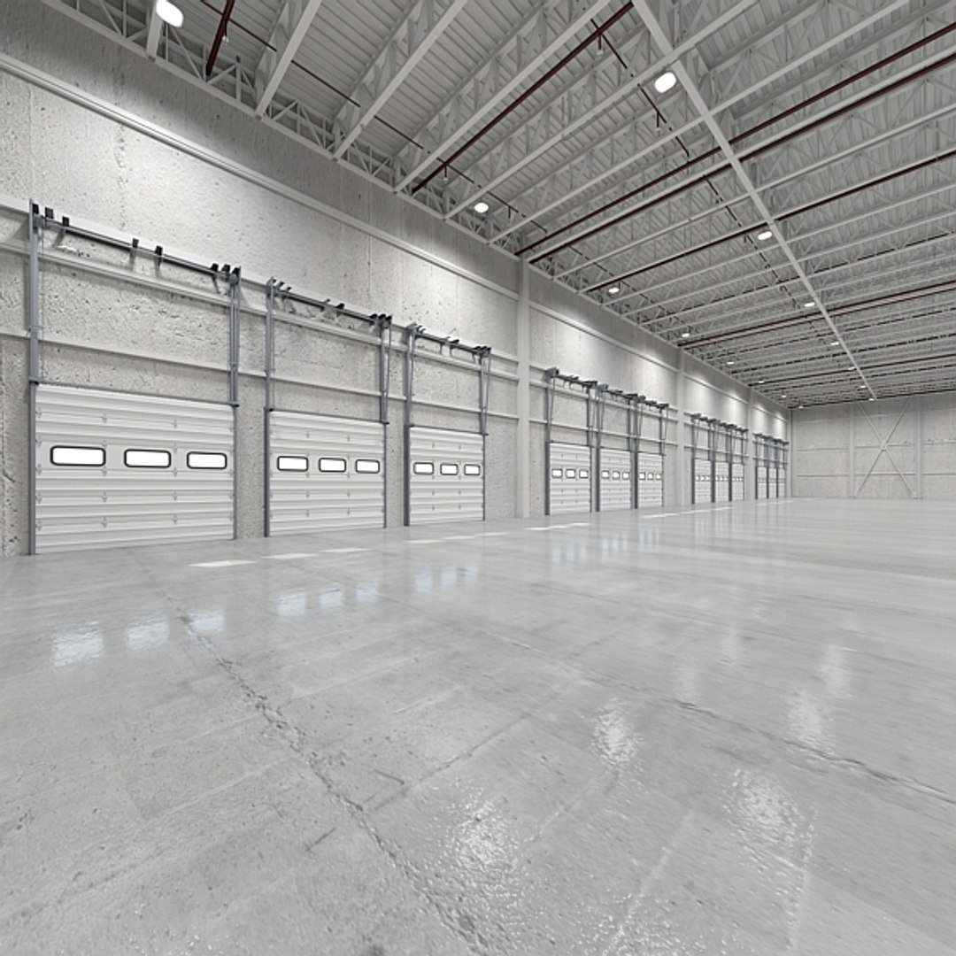 Base warehouse interor 3D model - TurboSquid 1338813