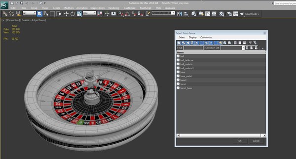 Free 3D roulette wheel model - TurboSquid 1209482