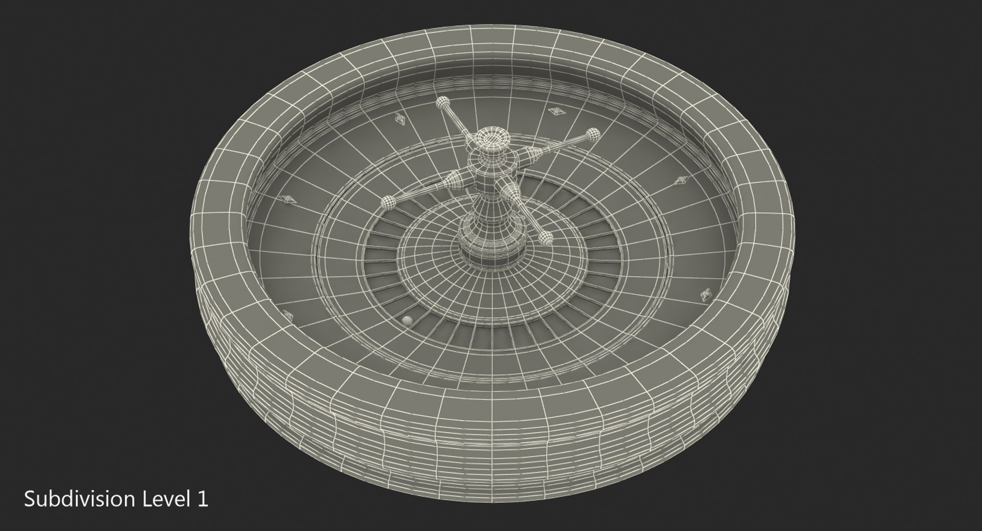 Free 3D Roulette Wheel Model - TurboSquid 1209482
