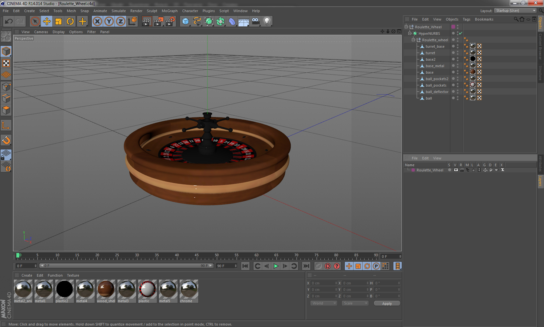 Free 3D roulette wheel model - TurboSquid 1209482