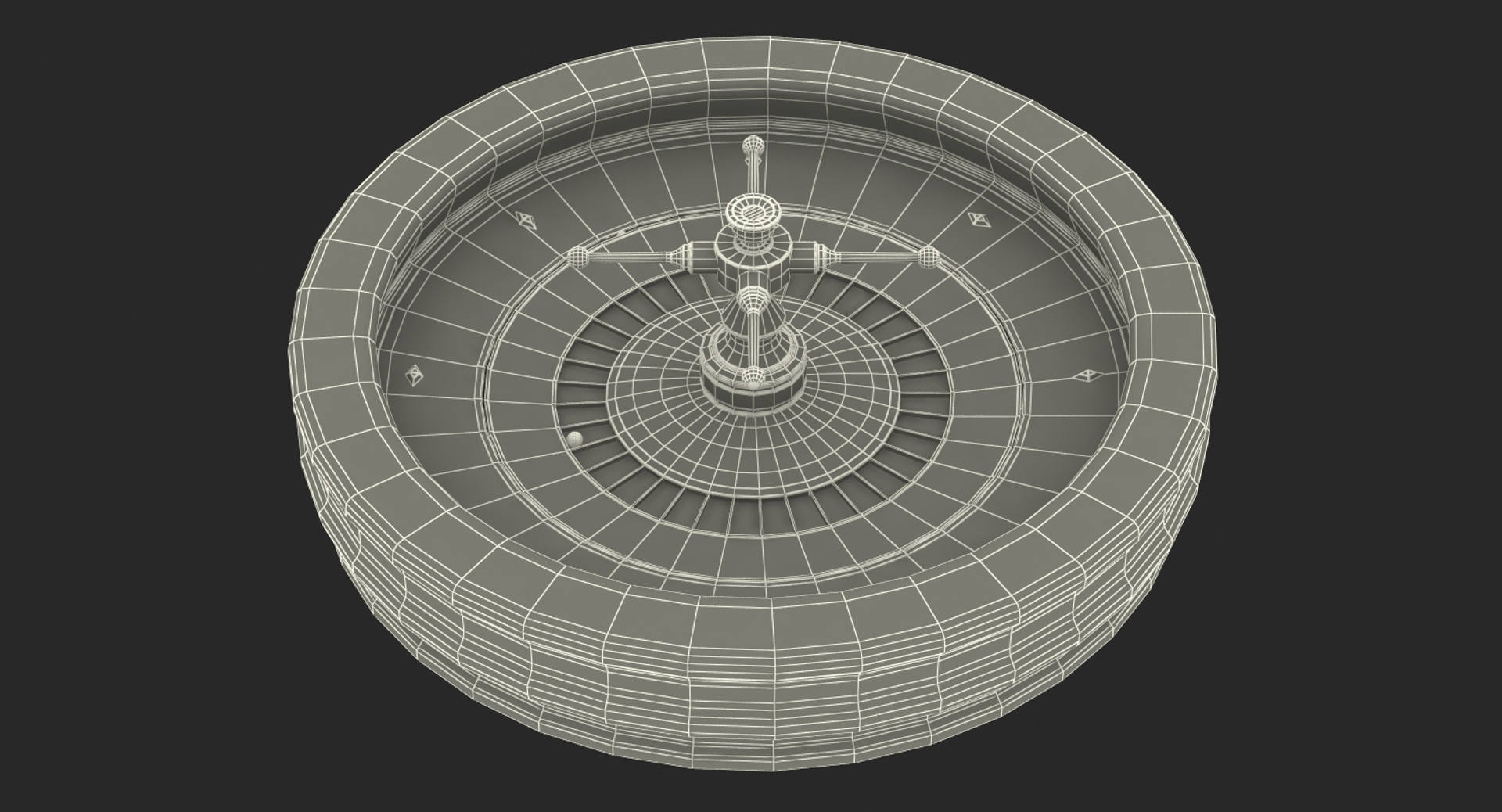 Free 3D Roulette Wheel Model - TurboSquid 1209482