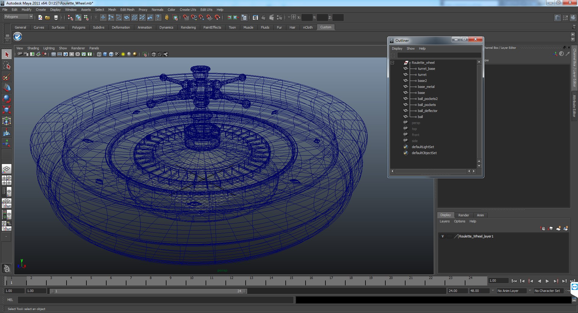 Free 3D Roulette Wheel Model - TurboSquid 1209482