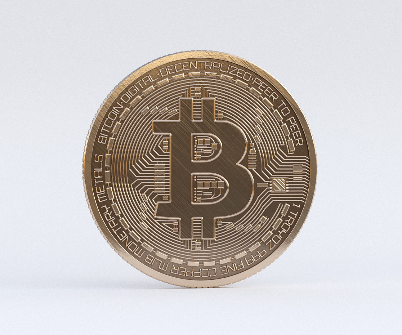 3D Bitcoin Coin - TurboSquid 1229679