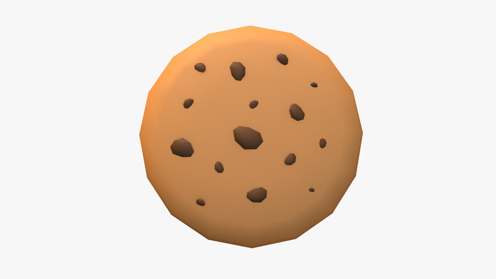 Cartoon Cookie 3D Model - TurboSquid 1915911