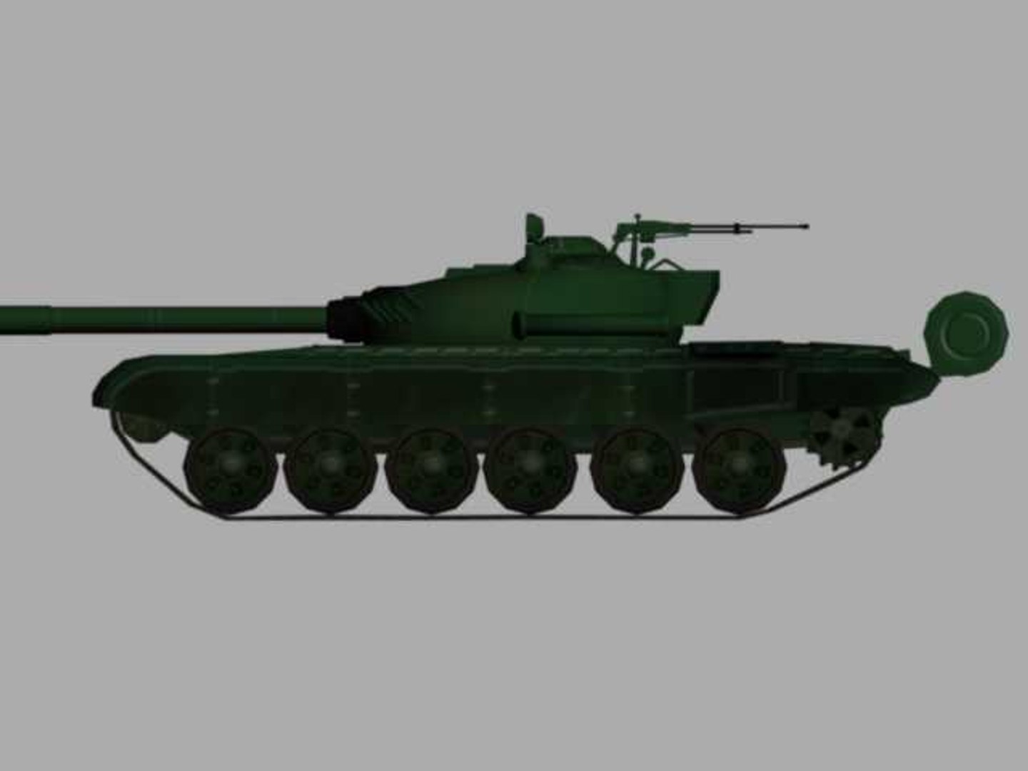 t 72 soviet tank 3d max