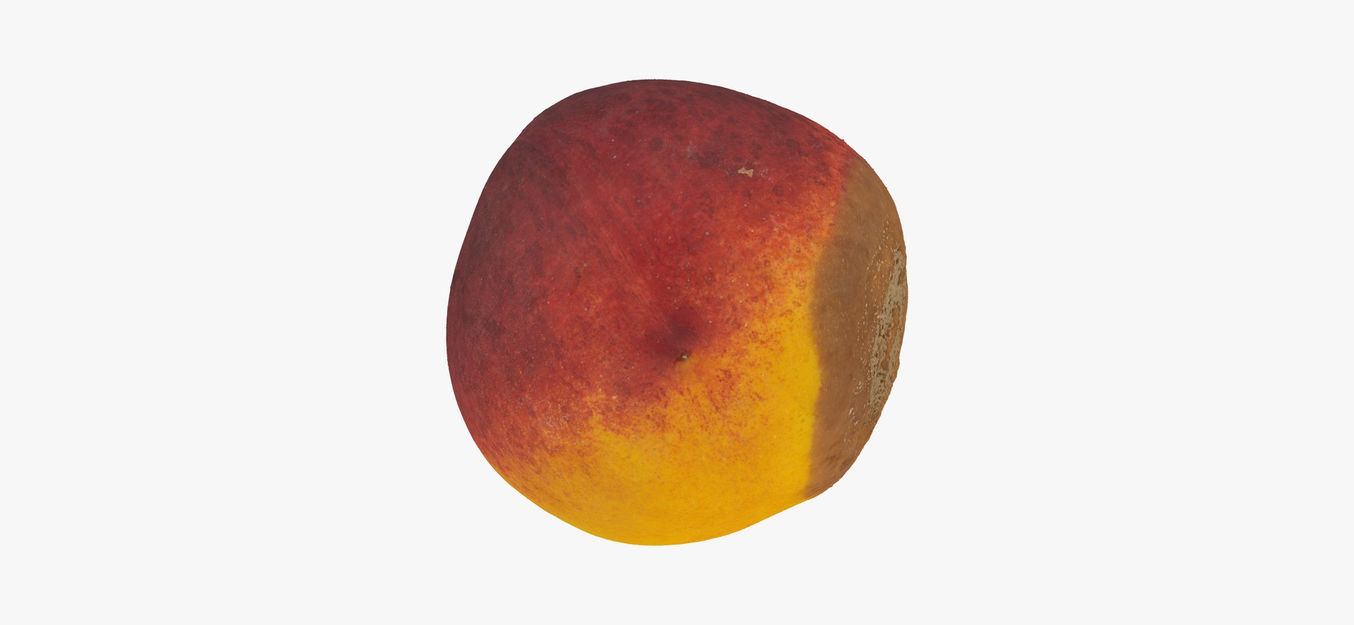 Nectarines Whole and Rotten Collection 01 - 2 models RAW Scans 3D model ...