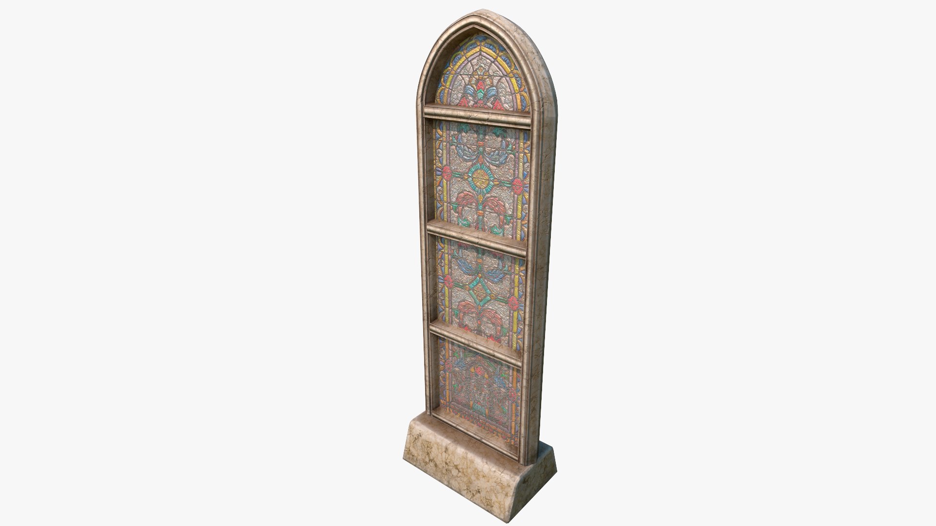3D Stained Glass Church Window - TurboSquid 1819413