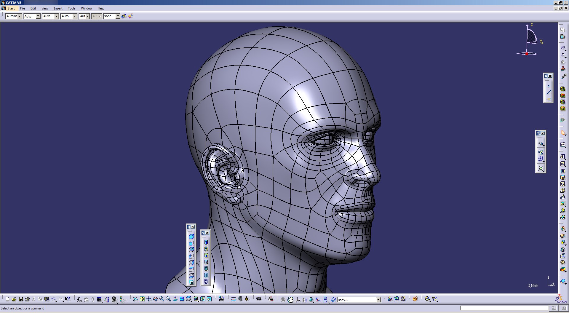 3D Man Head Model - TurboSquid 1295763