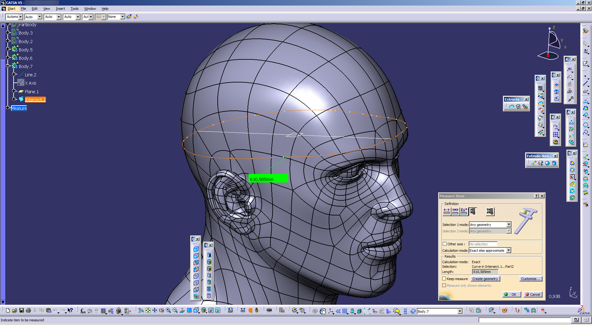 3D man head model - TurboSquid 1295763
