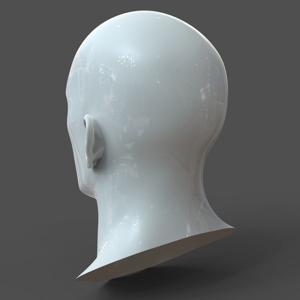 3D man head model - TurboSquid 1295763