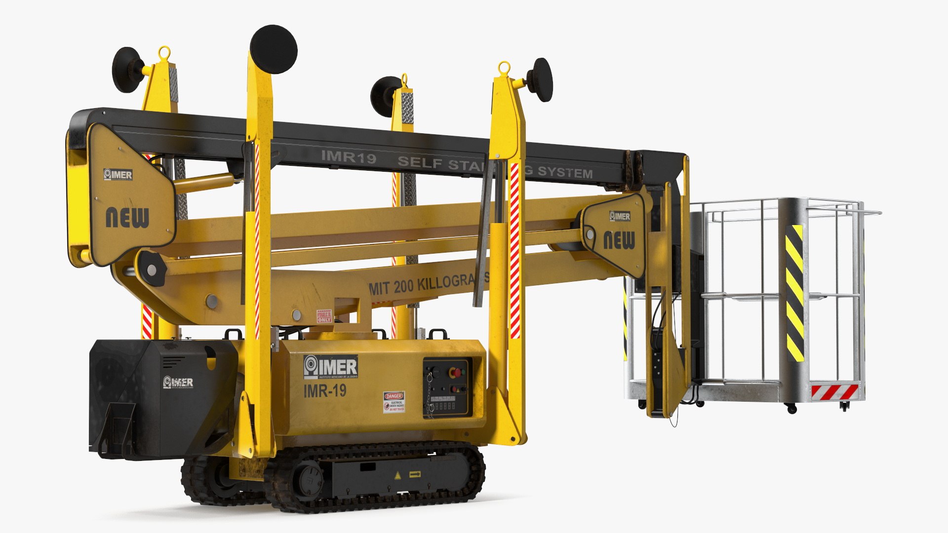3D Industrial Articulated Boom Lift - TurboSquid 2271140