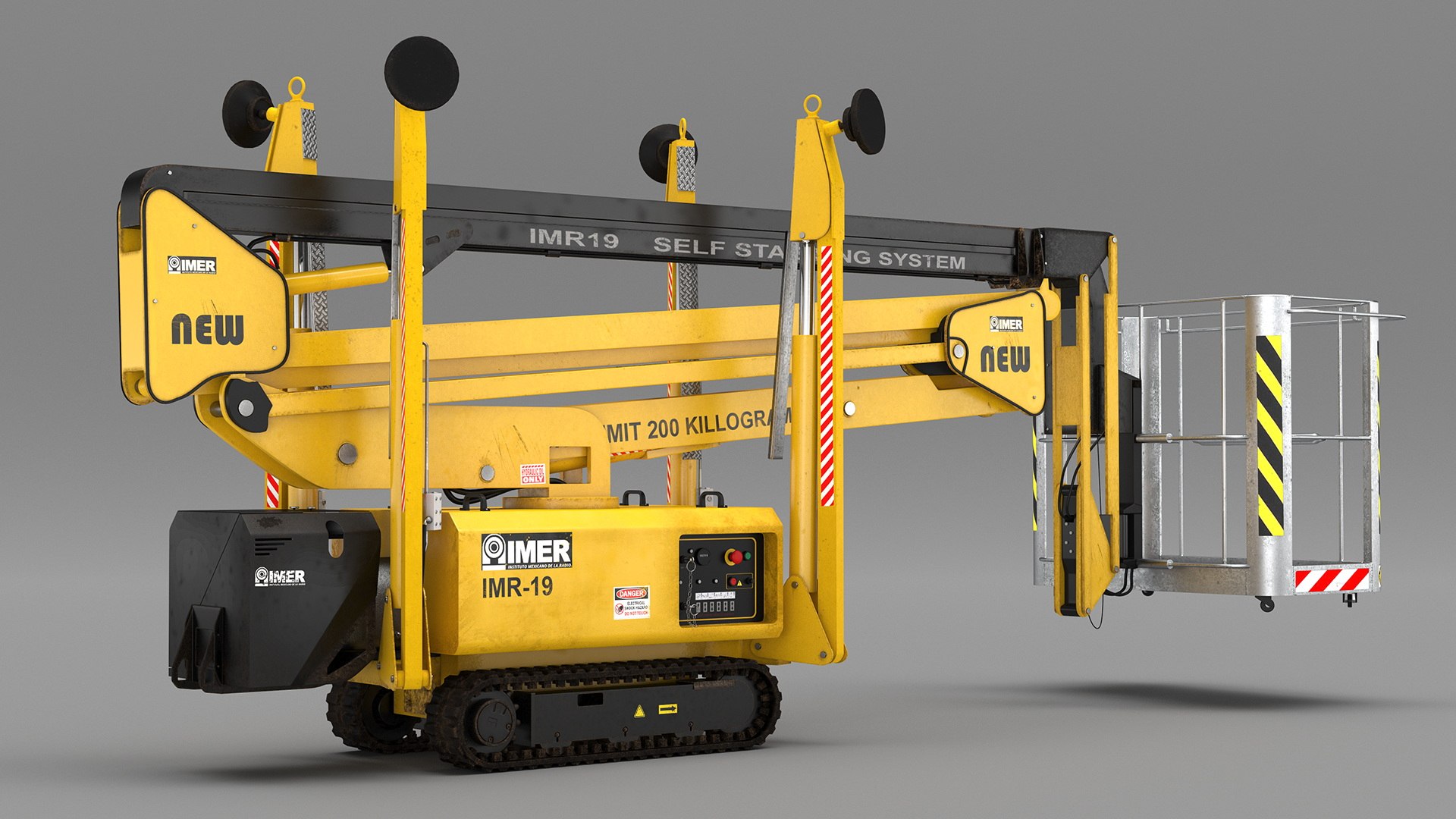 3D Industrial Articulated Boom Lift - TurboSquid 2271140