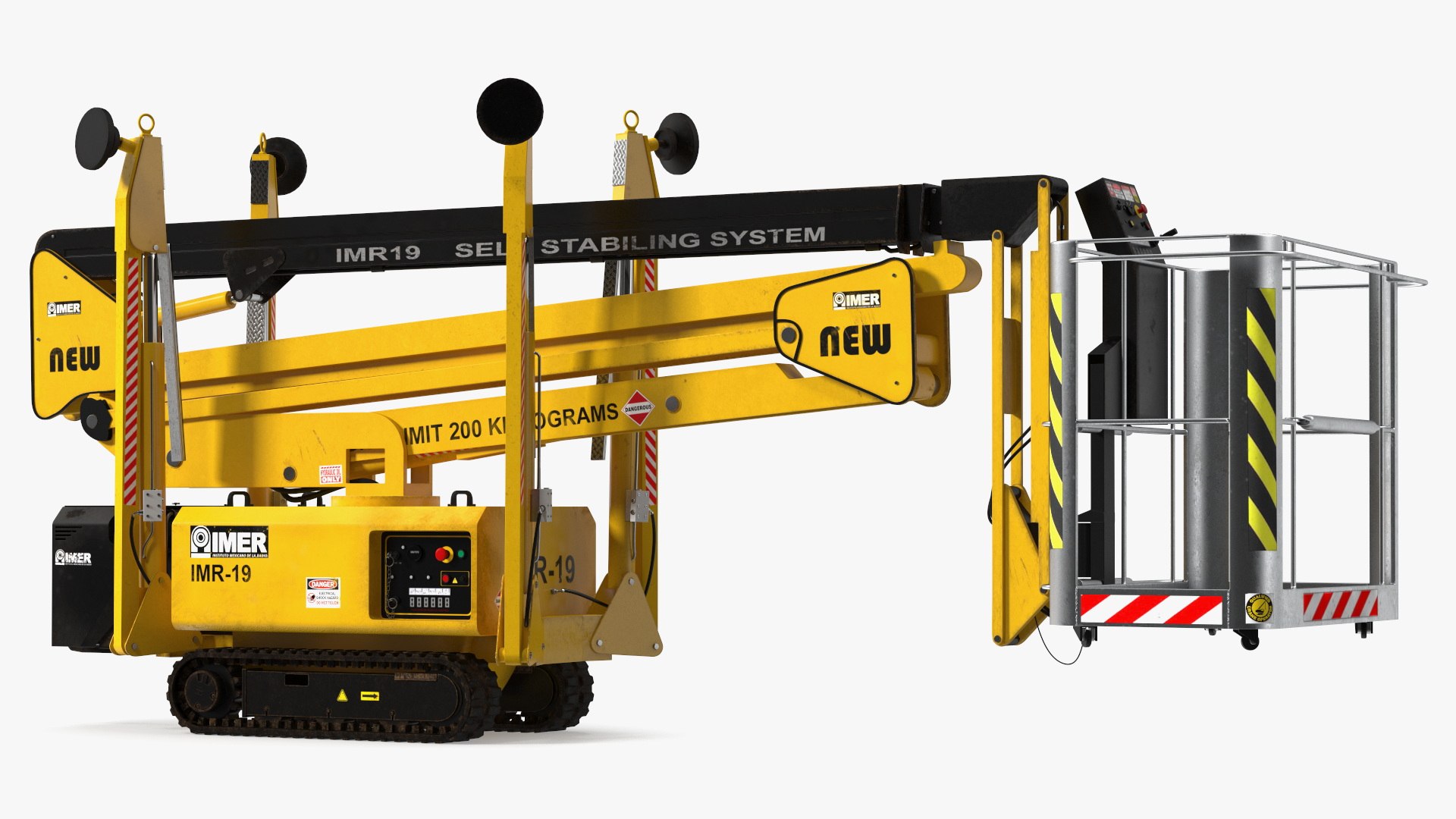 3D Industrial Articulated Boom Lift - TurboSquid 2271140