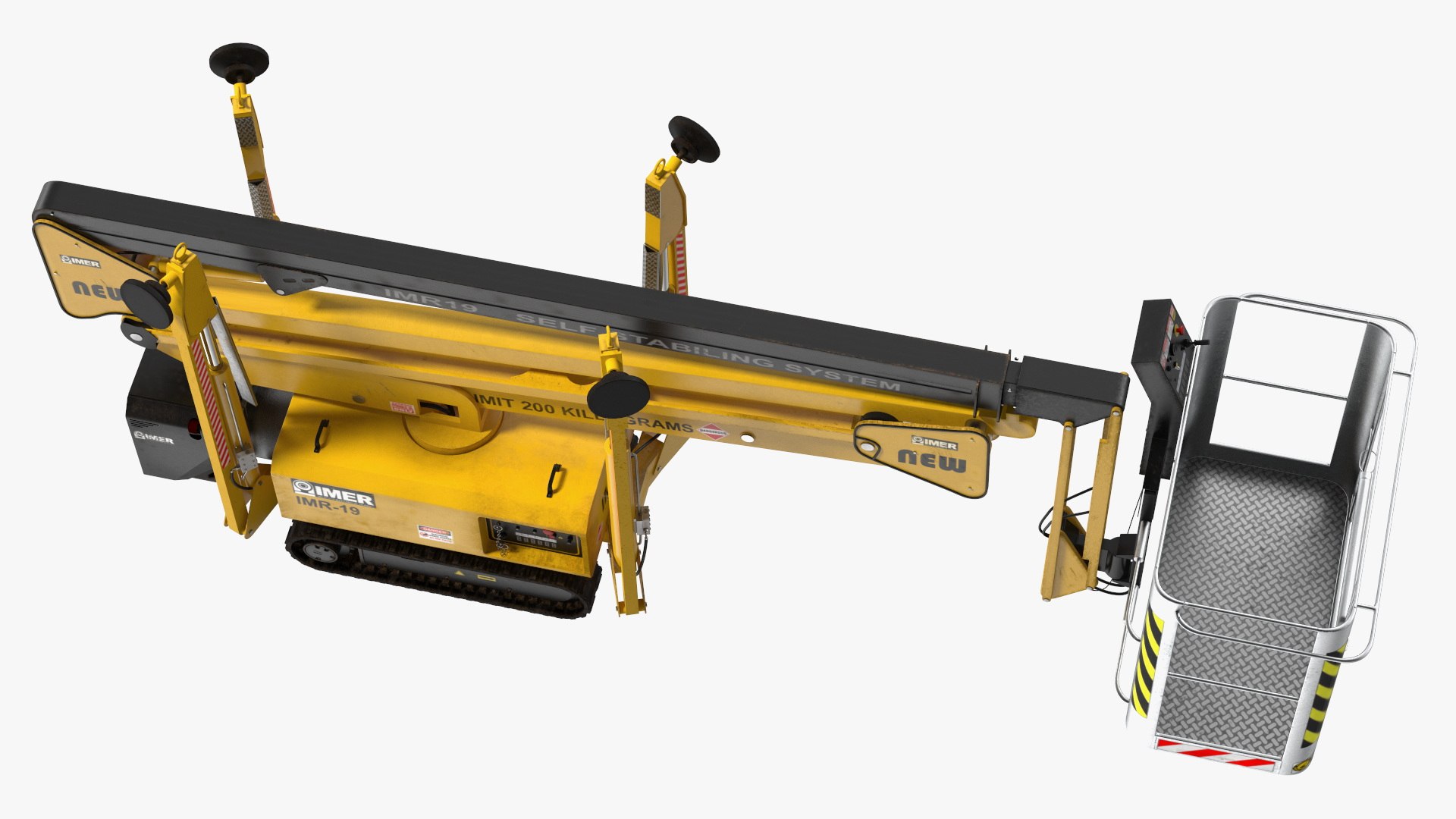 3D Industrial Articulated Boom Lift - TurboSquid 2271140