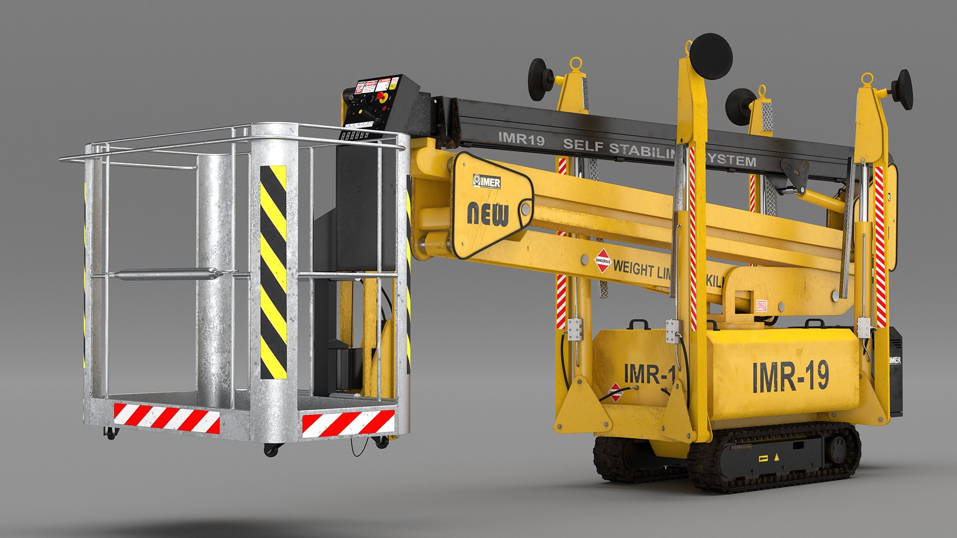 3D Industrial Articulated Boom Lift - TurboSquid 2271140