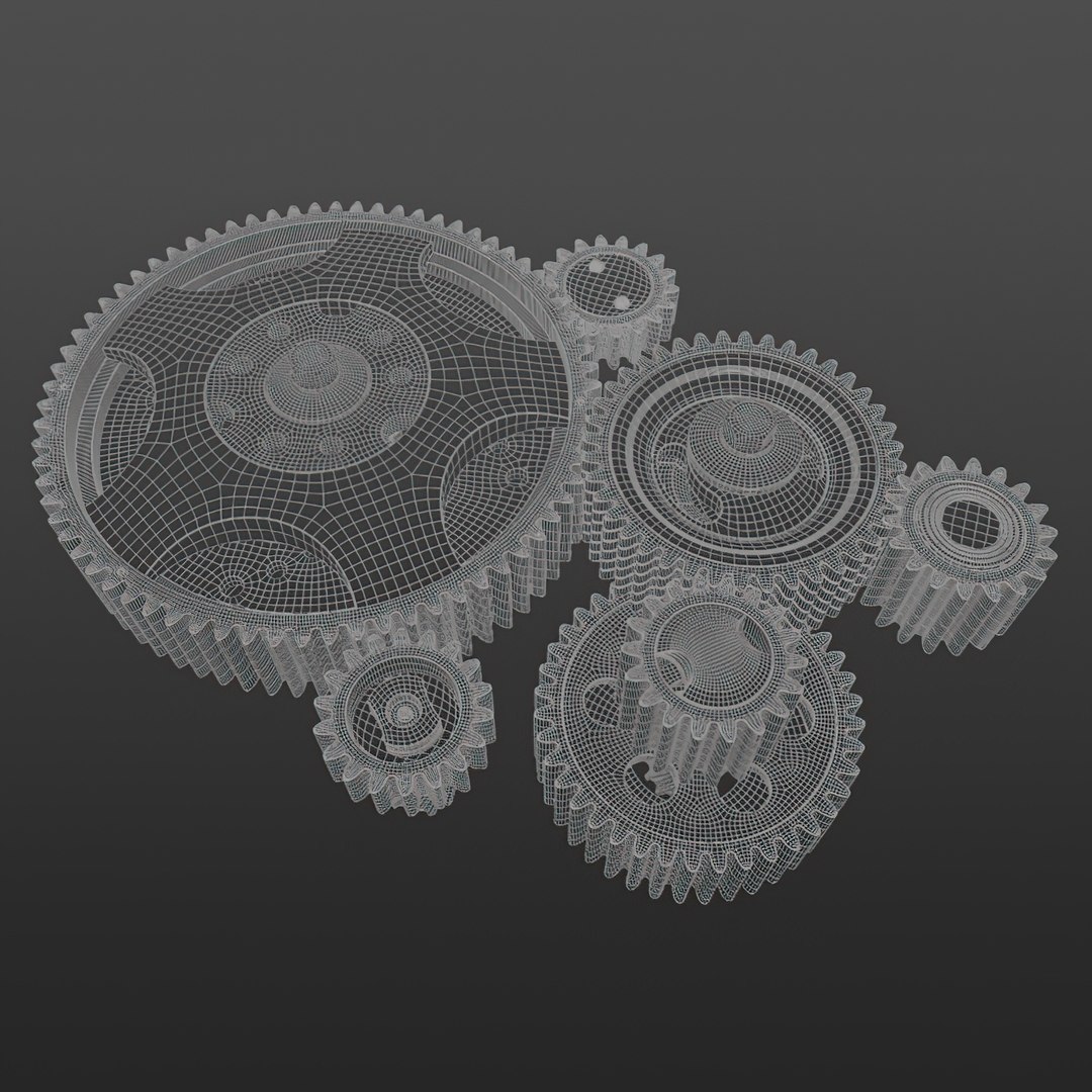 3D Gears - TurboSquid 2151365
