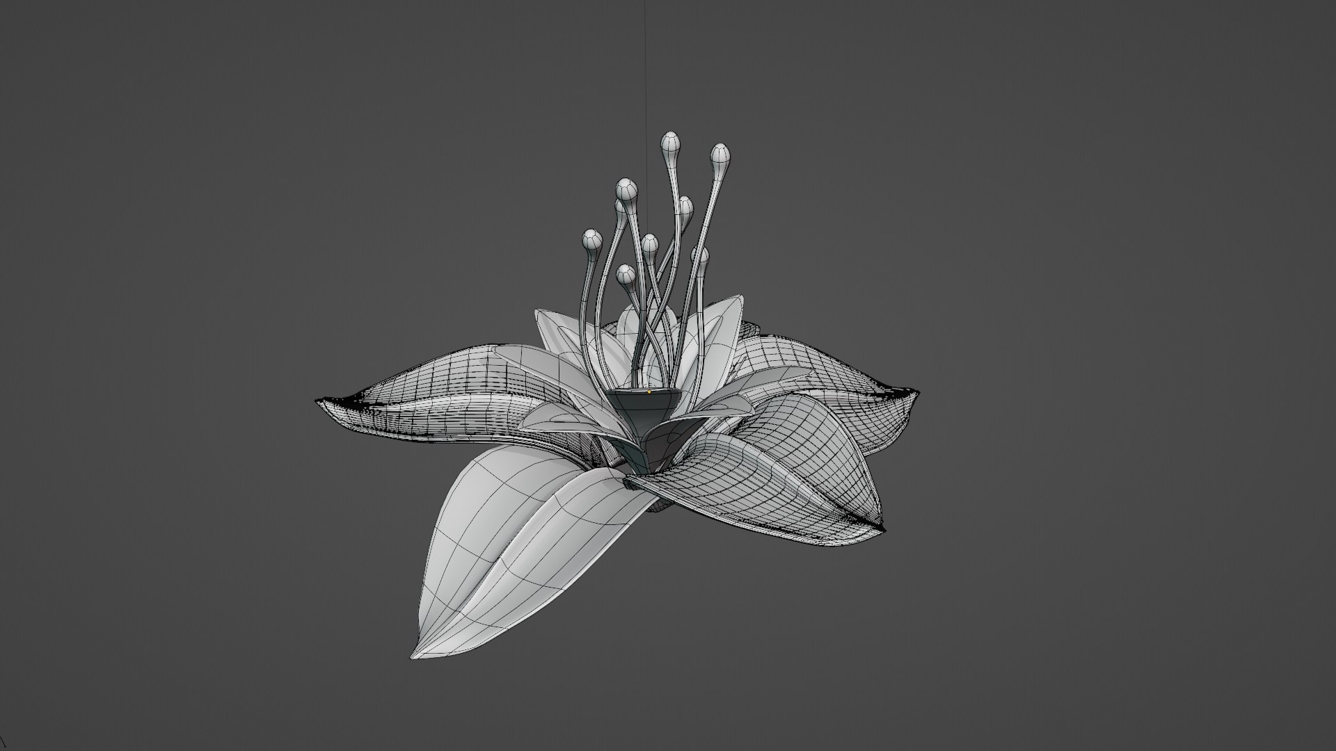 Flower Lotus Model - TurboSquid 2168742