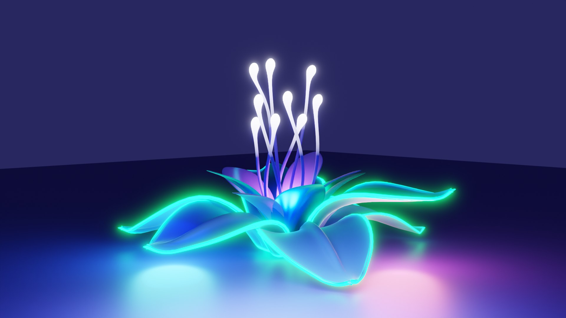 Flower Lotus Model - TurboSquid 2168742