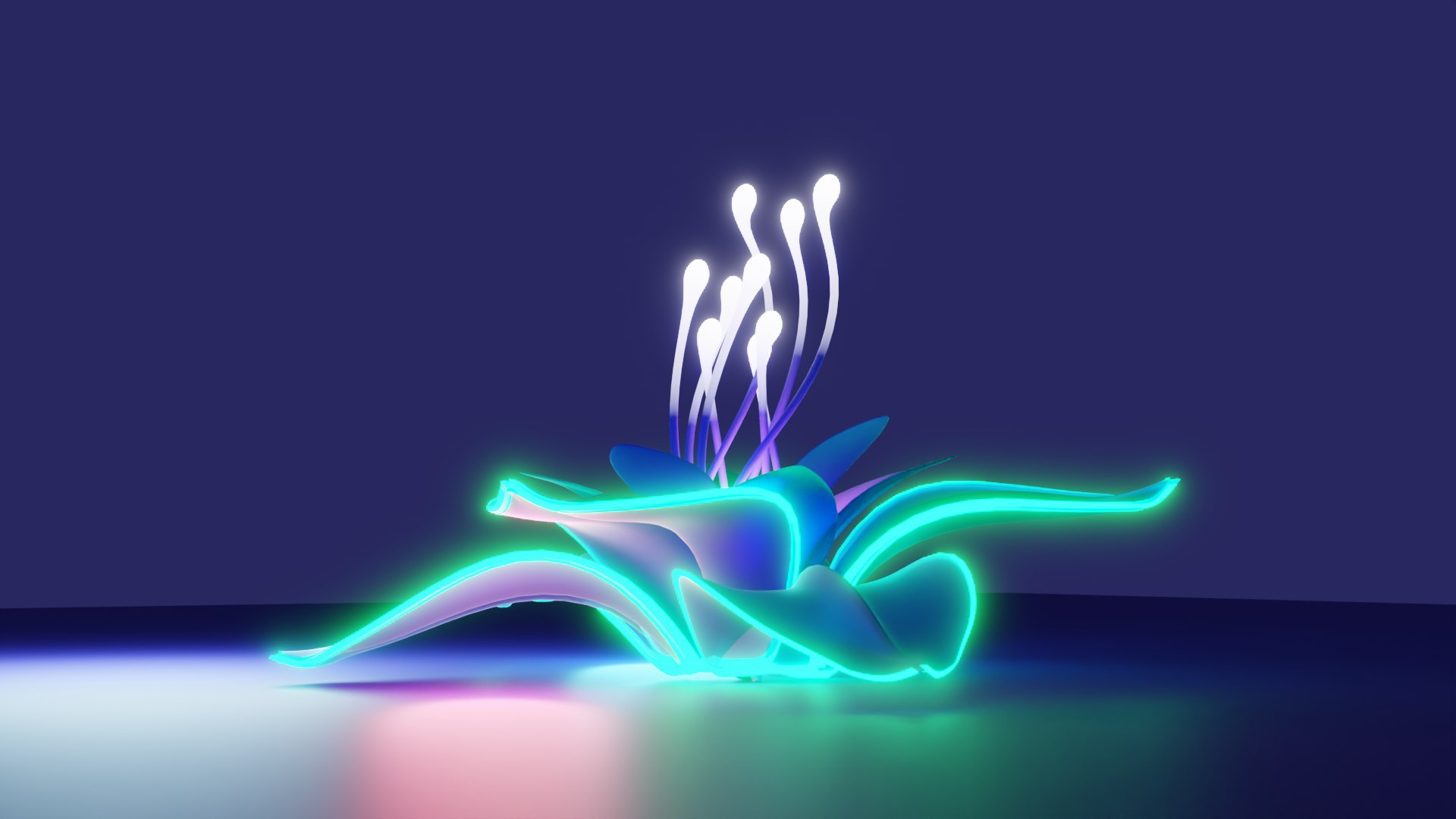 Flower Lotus Model - TurboSquid 2168742