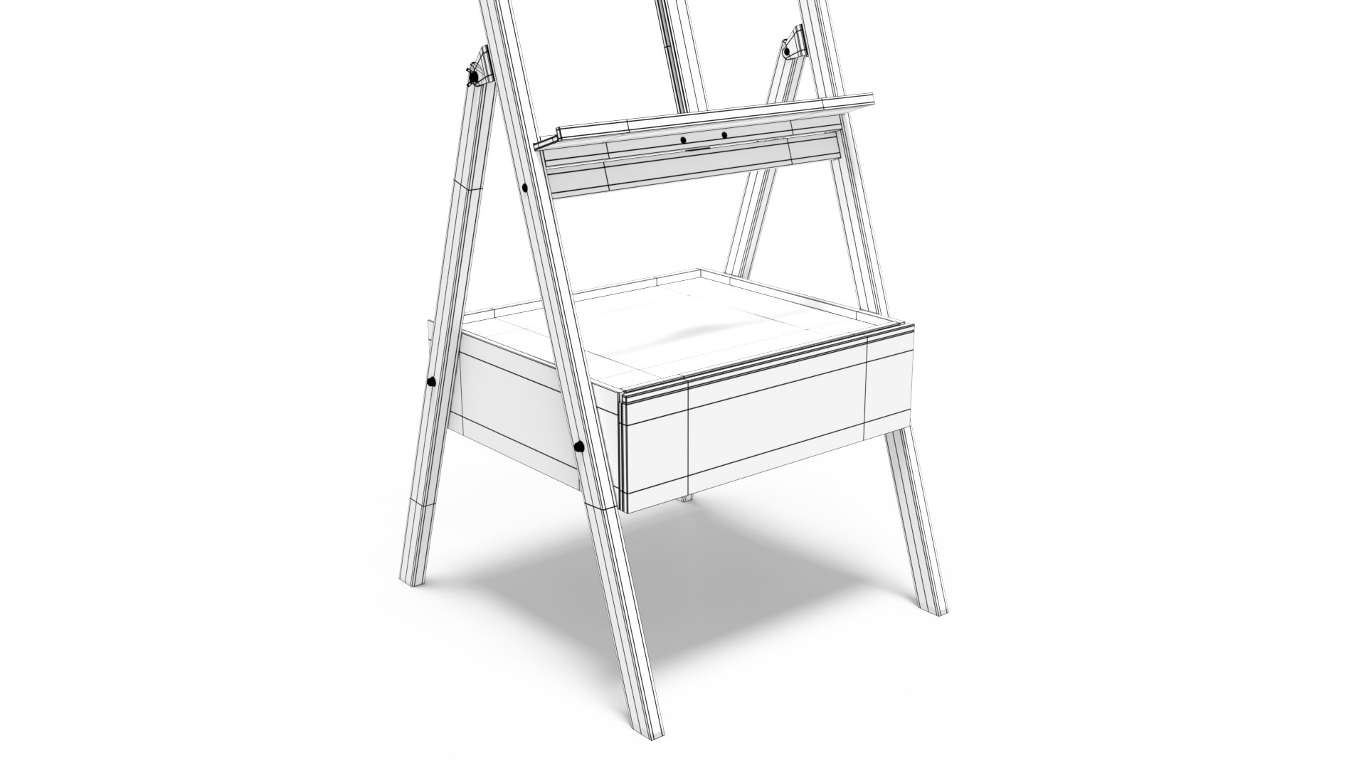 Easel 3D - TurboSquid 2087925