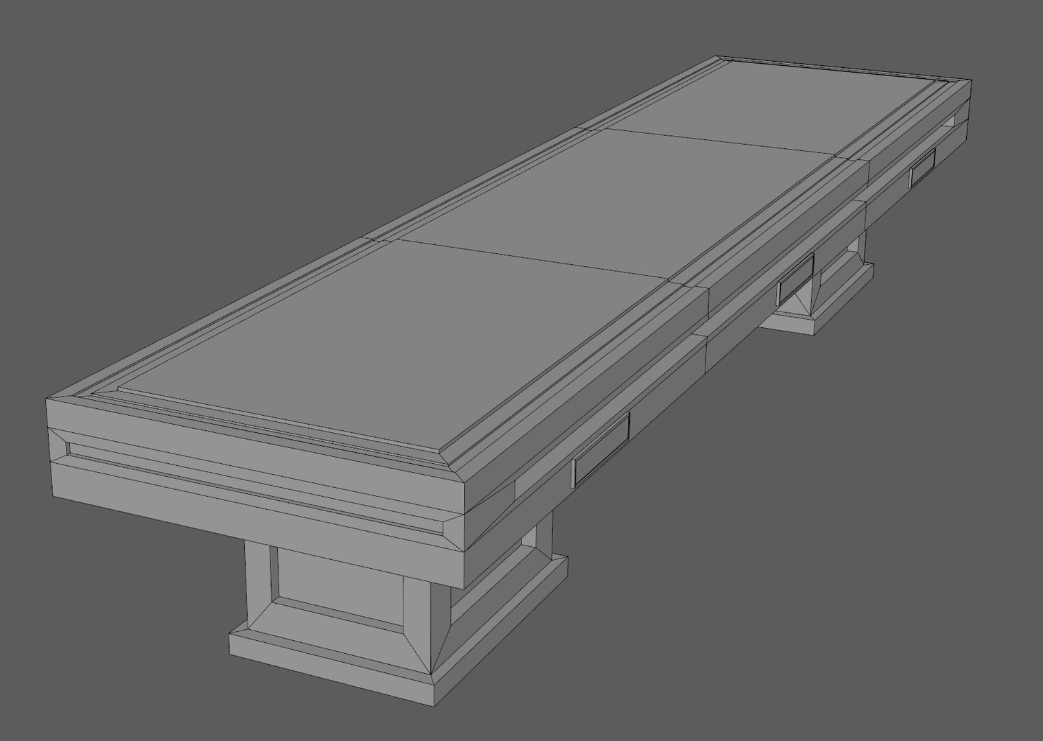 Bench Sci-fi 3D Model - TurboSquid 1266865
