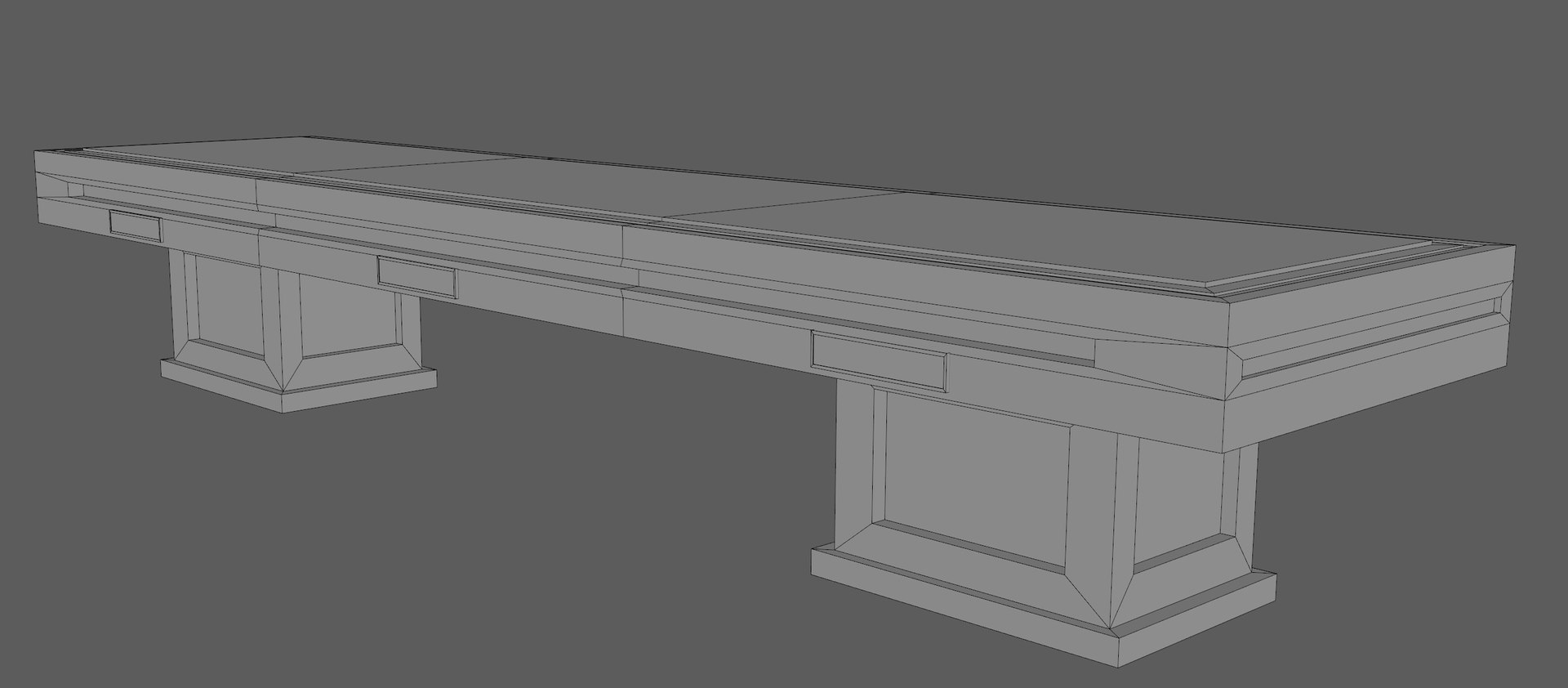 Bench Sci-fi 3D Model - TurboSquid 1266865