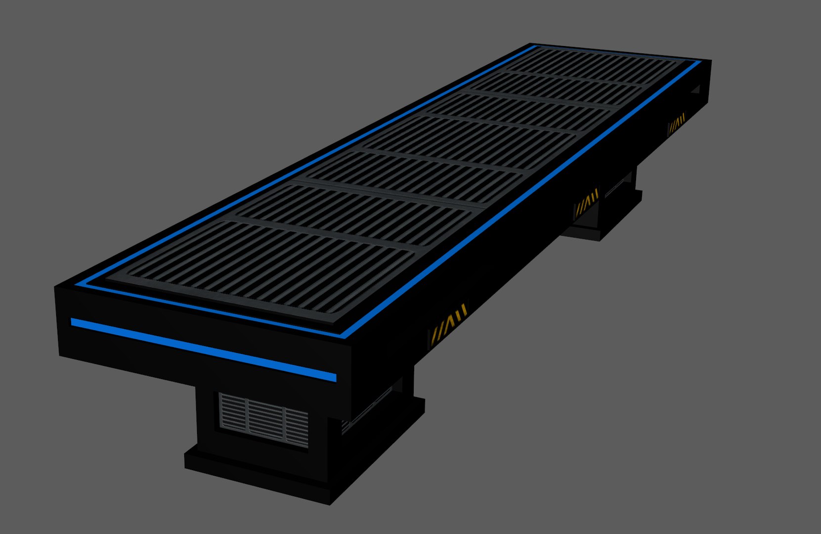 Bench Sci-fi 3D Model - TurboSquid 1266865