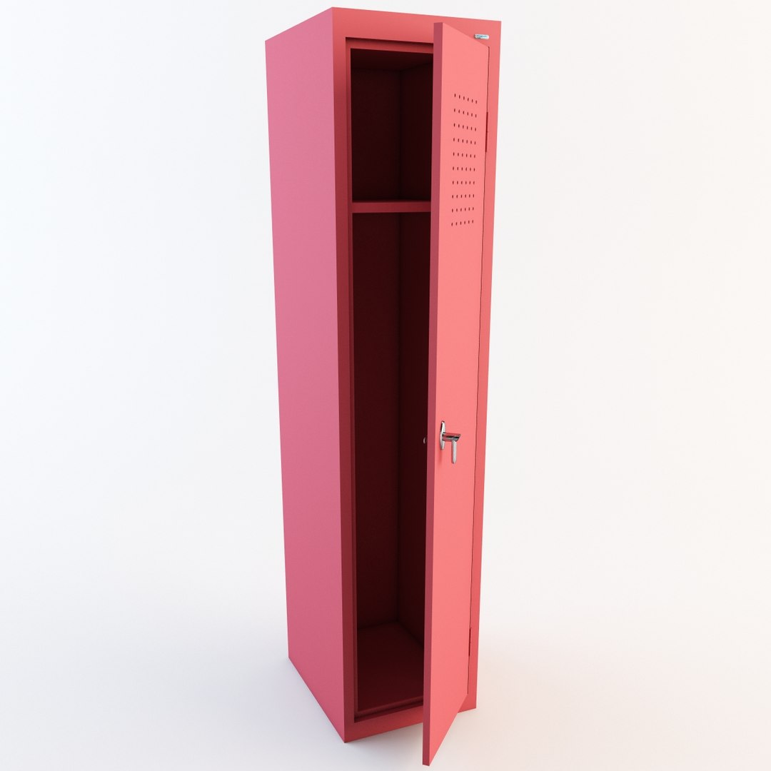 Locker Modelled 3d Max