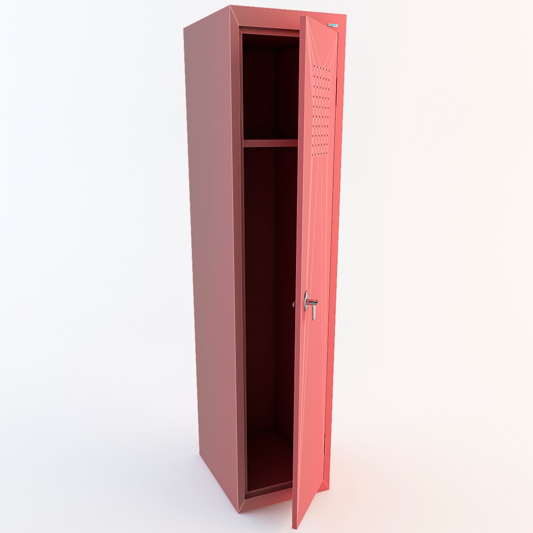 Locker Modelled 3d Max