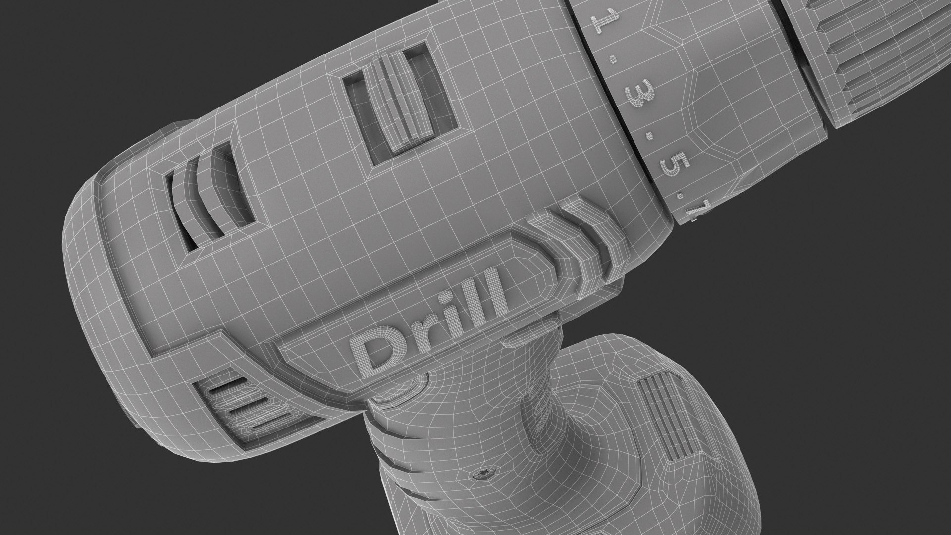 3D Model Cordless Drill - TurboSquid 1819354
