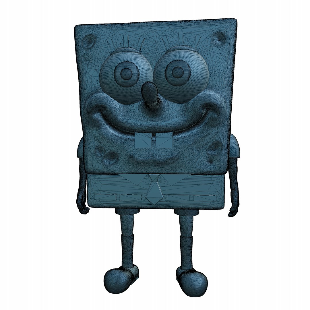 3D SpongeBob SquarePants Figure model - TurboSquid 2174384