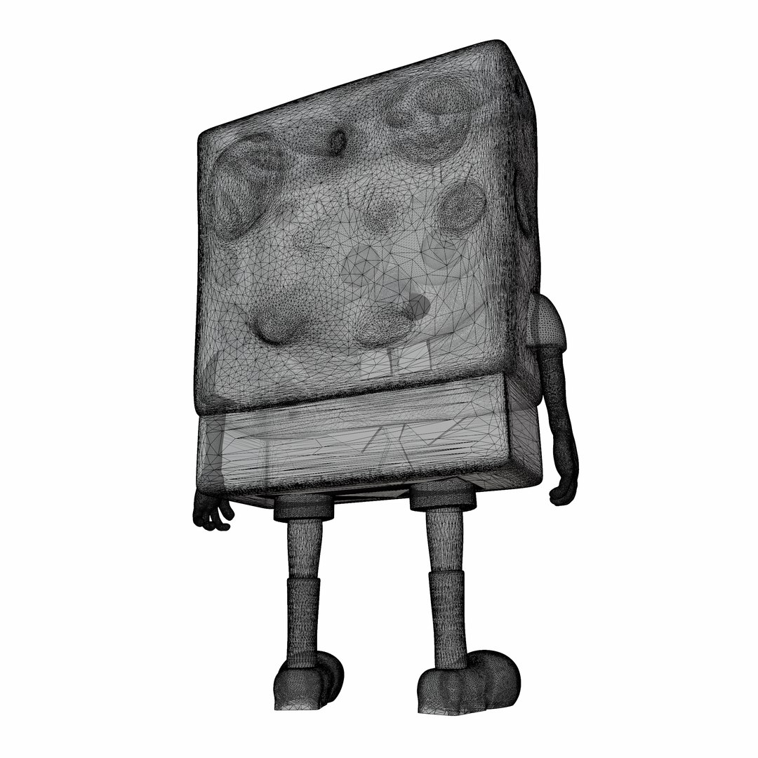 3D SpongeBob SquarePants Figure model - TurboSquid 2174384