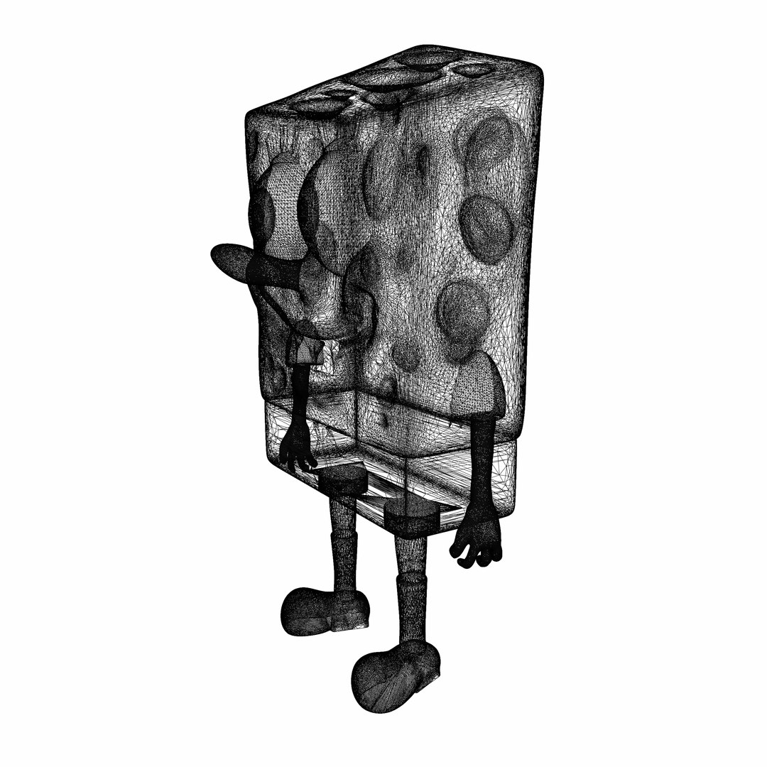 3D SpongeBob SquarePants Figure model - TurboSquid 2174384