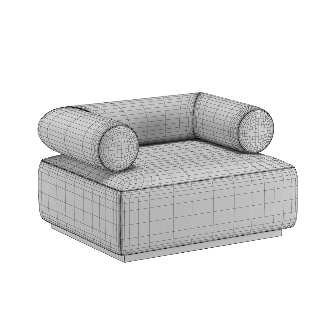 CELLINA LOUNGE CHAIR Model - TurboSquid 2223749