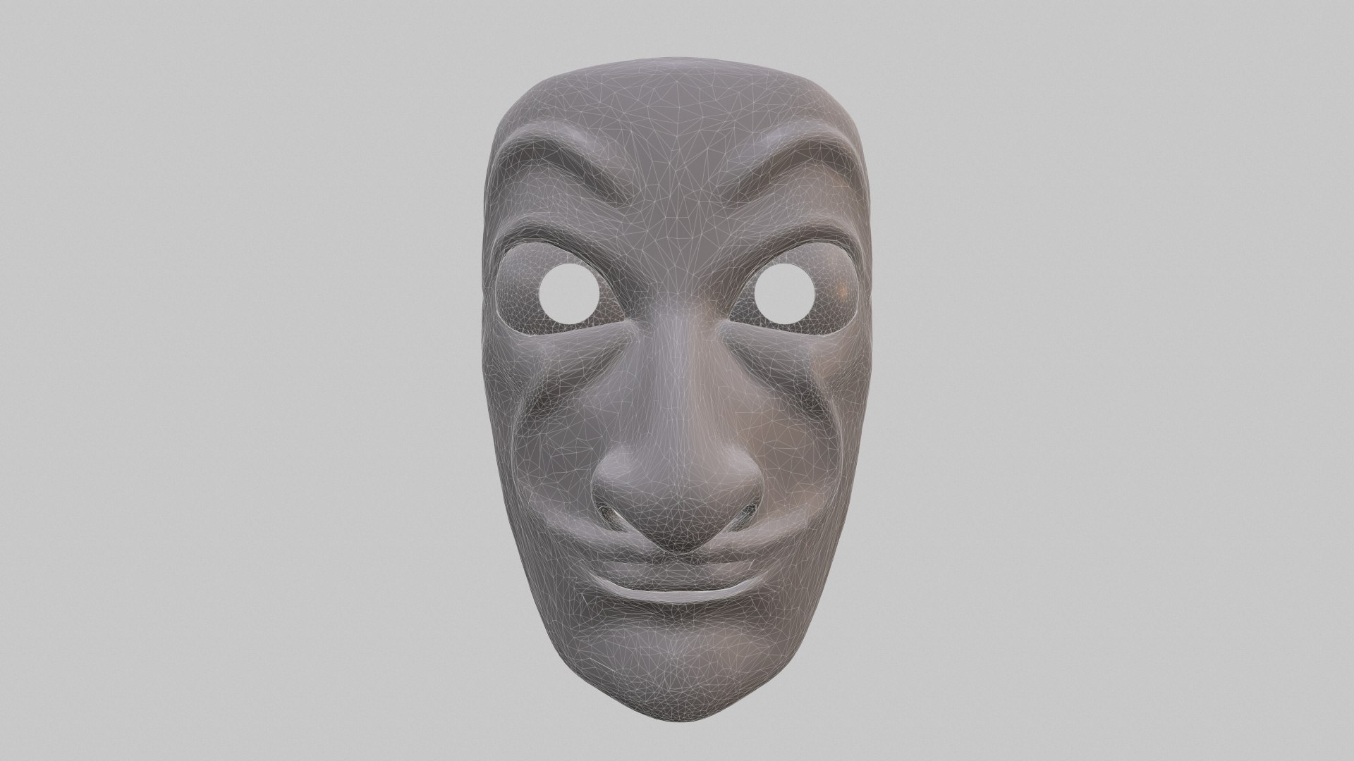 3D salvador dali mask model - TurboSquid 1277394