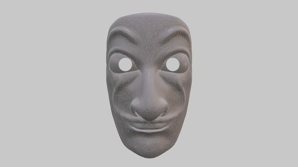 modelo 3d Máscara de dali salvador - TurboSquid 1277394