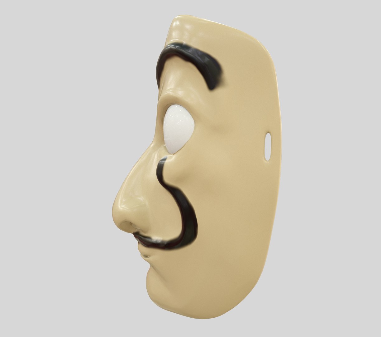 3D salvador dali mask model - TurboSquid 1277394