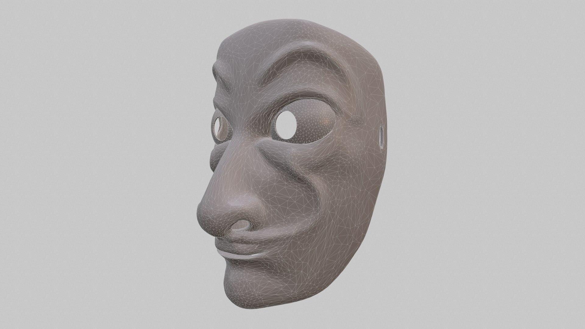 3D salvador dali mask model - TurboSquid 1277394