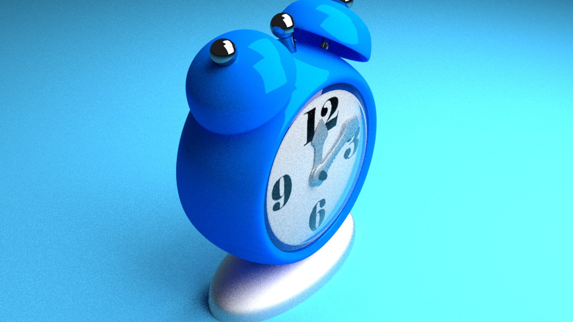 wecker waking 3d model