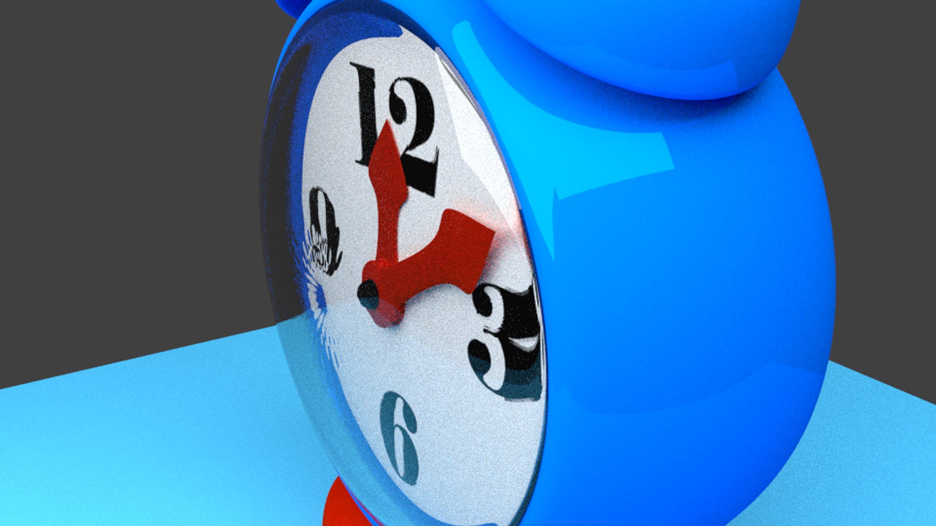 wecker waking 3d model