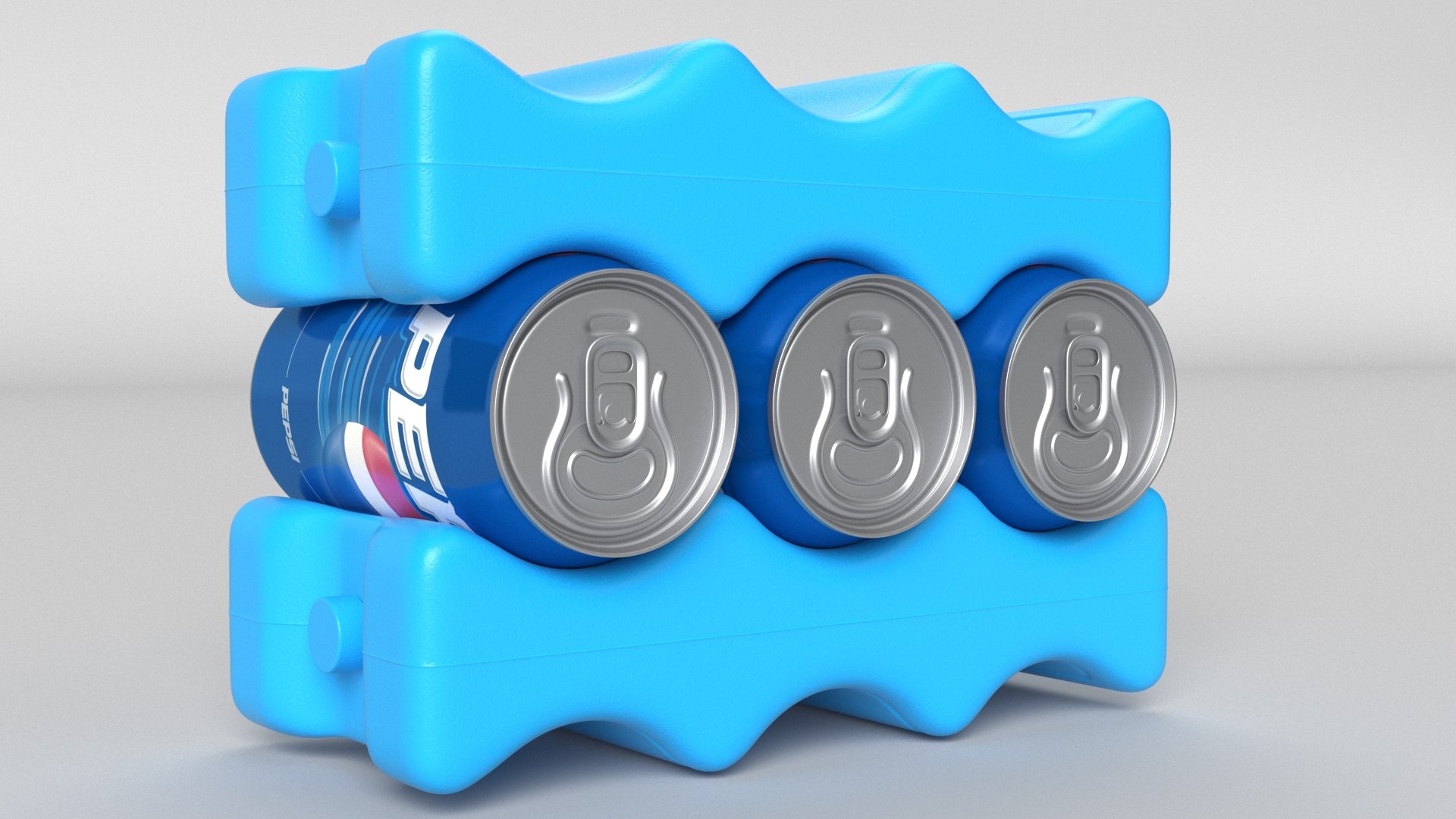 3D 6 Pack Can Bottle Cooler - TurboSquid 2004246