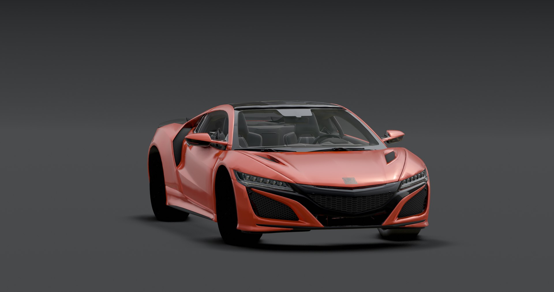 3D Honda - NSX Model - TurboSquid 2137677