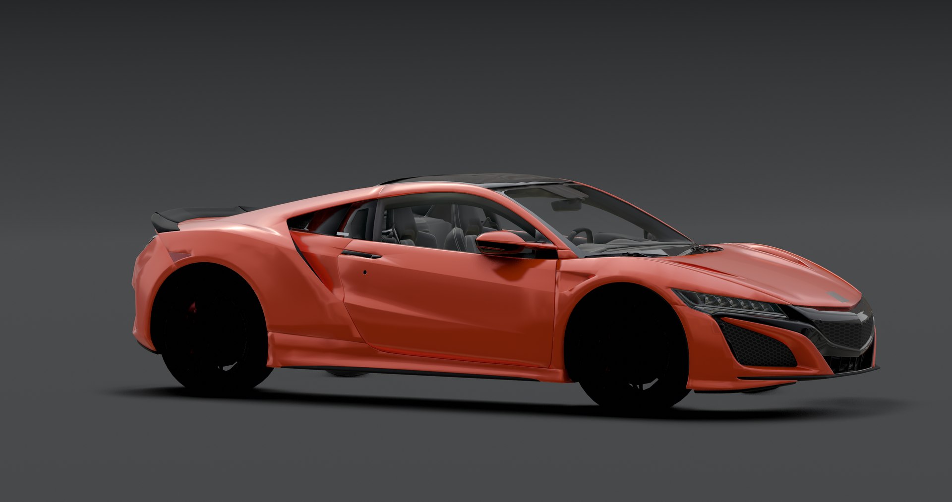3D Honda - NSX Model - TurboSquid 2137677