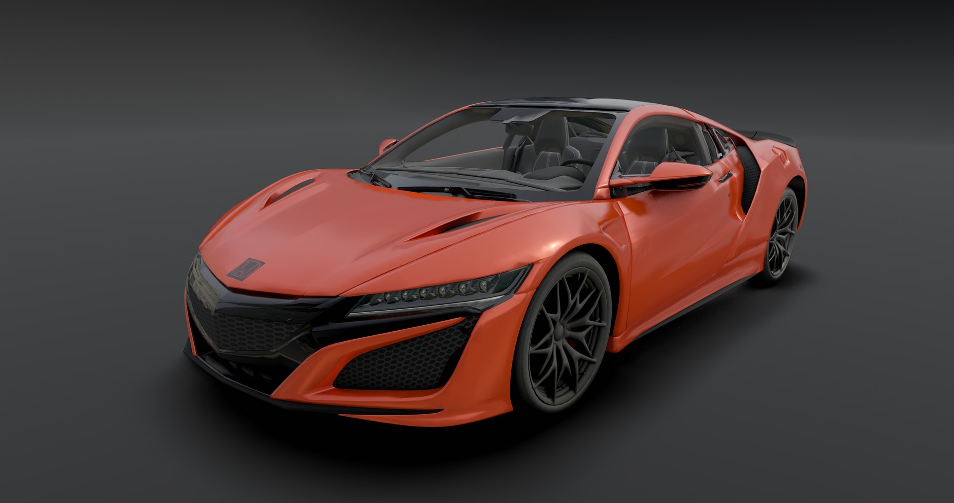 3D Honda - NSX model - TurboSquid 2137677