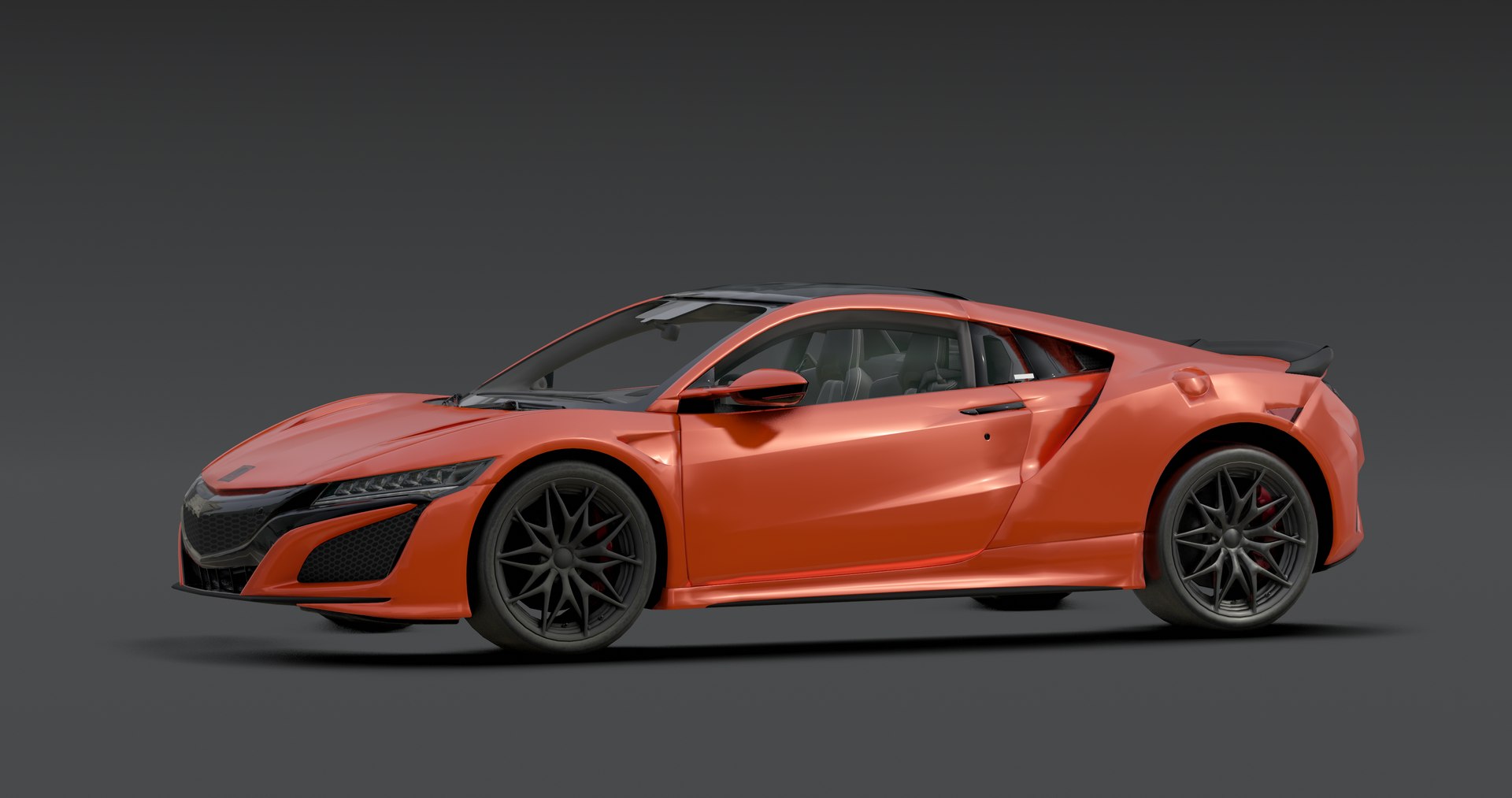 3D Honda - NSX Model - TurboSquid 2137677