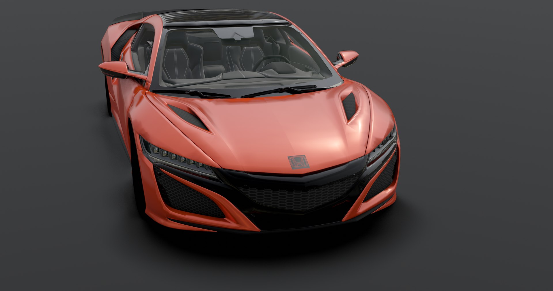 3D Honda - NSX Model - TurboSquid 2137677