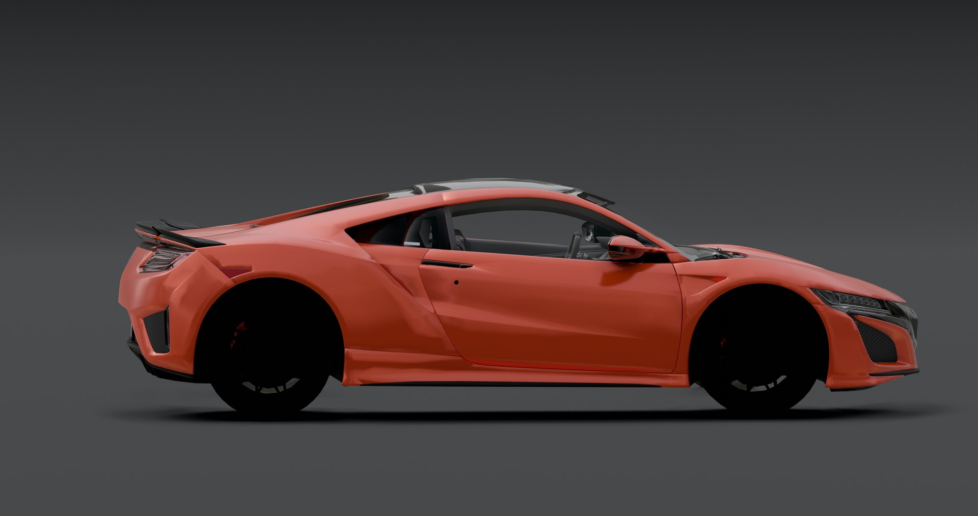 3D Honda - NSX Model - TurboSquid 2137677