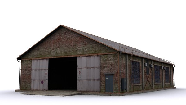 Hangar 3D model - TurboSquid 1759310