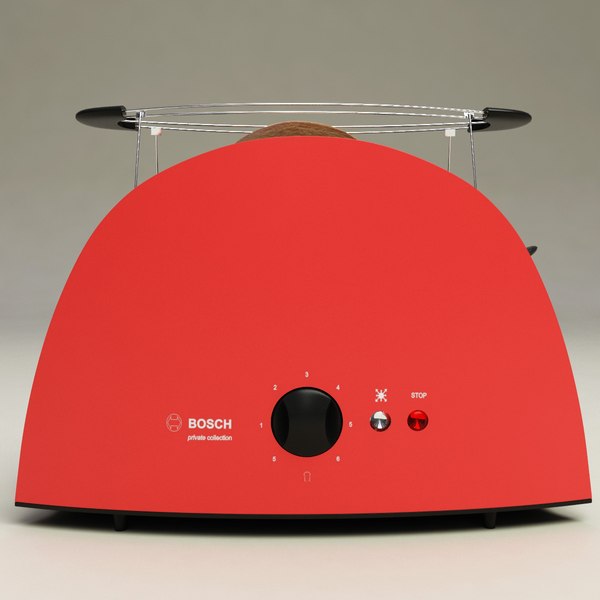 toaster bosch 3d model