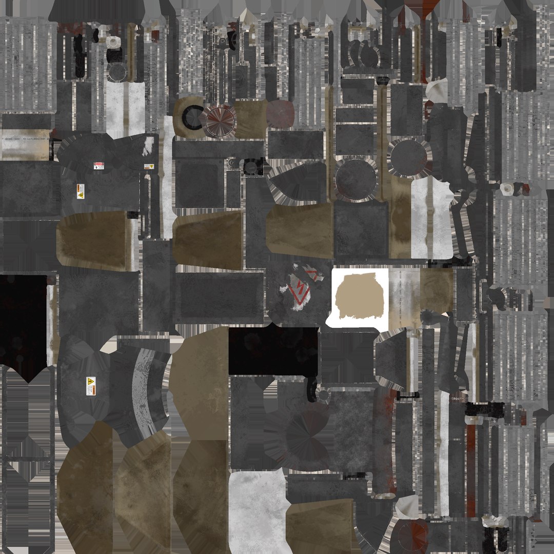 Building Exterior Greebles 4K And 2K 3D Model - TurboSquid 2004724